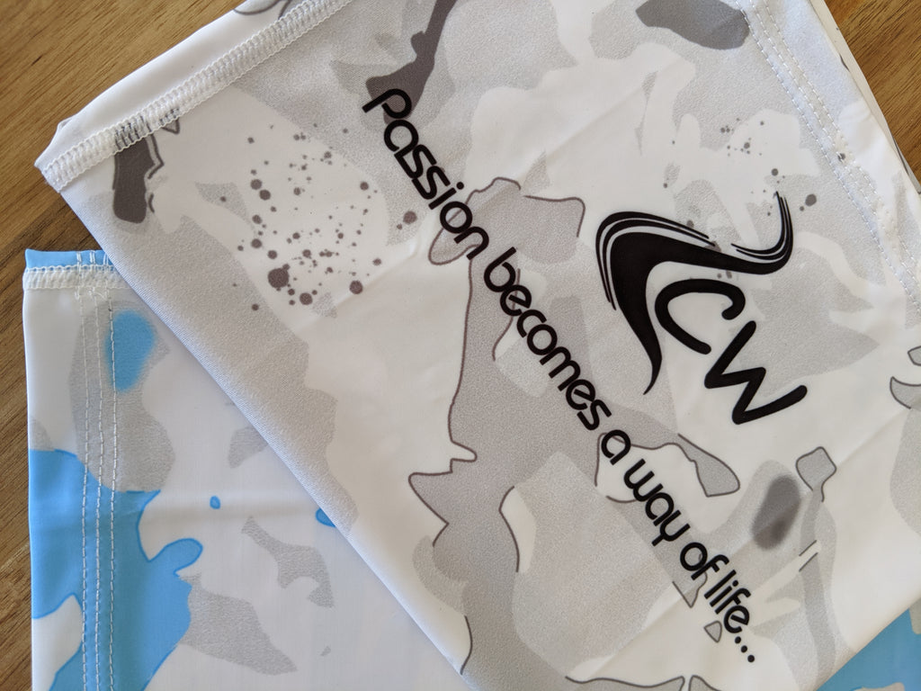 CW UPF 50 Silky Cool Neck/Face Shield – CoolWaters Fishing Products